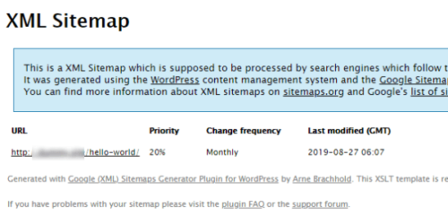 XMLサイトマップの自動生成【WordPress5.5の新機能】